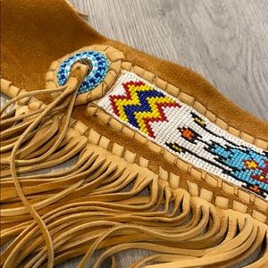 Native | Other | Vintage Native American Leather Rifle Holder | Poshmark